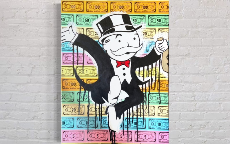 Monopoly Man - Etsy