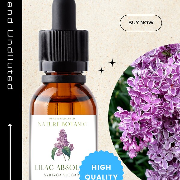 Lilac Essential Oil - Etsy