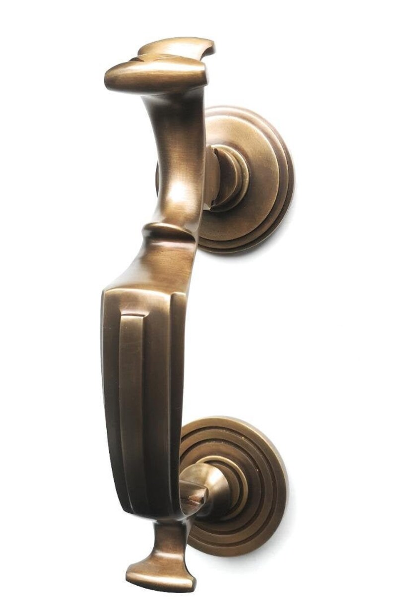 Solid Brass Doctor Door Knocker 8'' Supplied With - Etsy UK