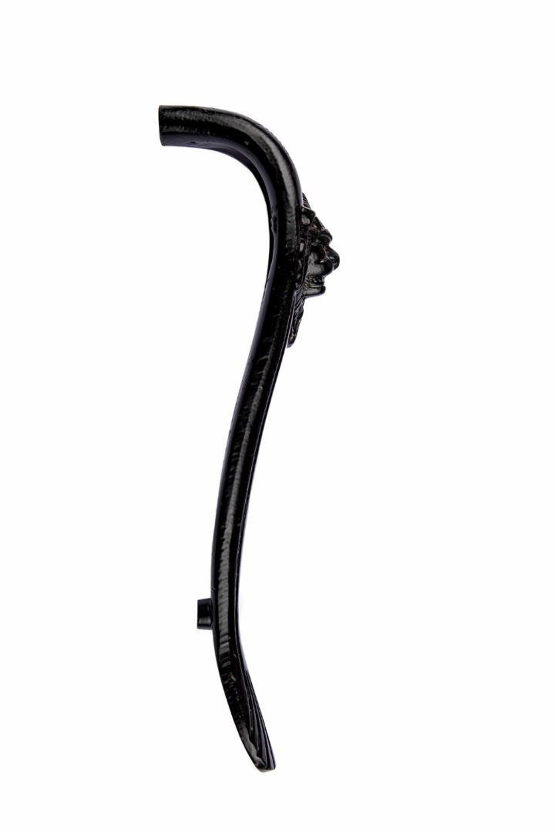 Antique Black Lion Head Pull Handle - Cast Iron - Etsy