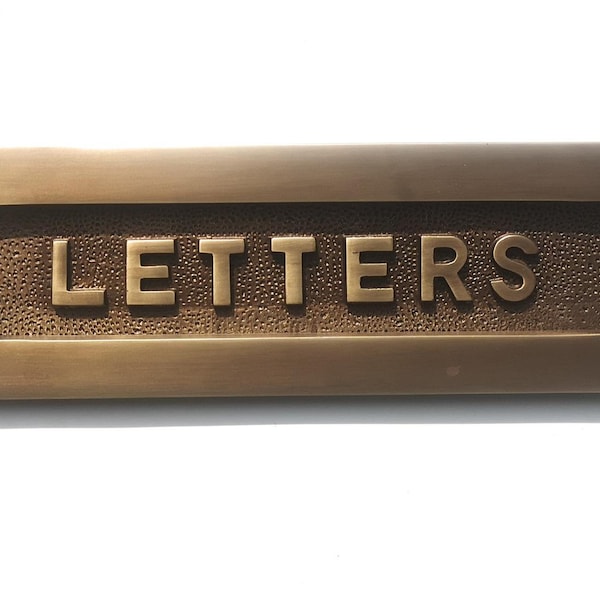 Cast Brass Letters - Etsy