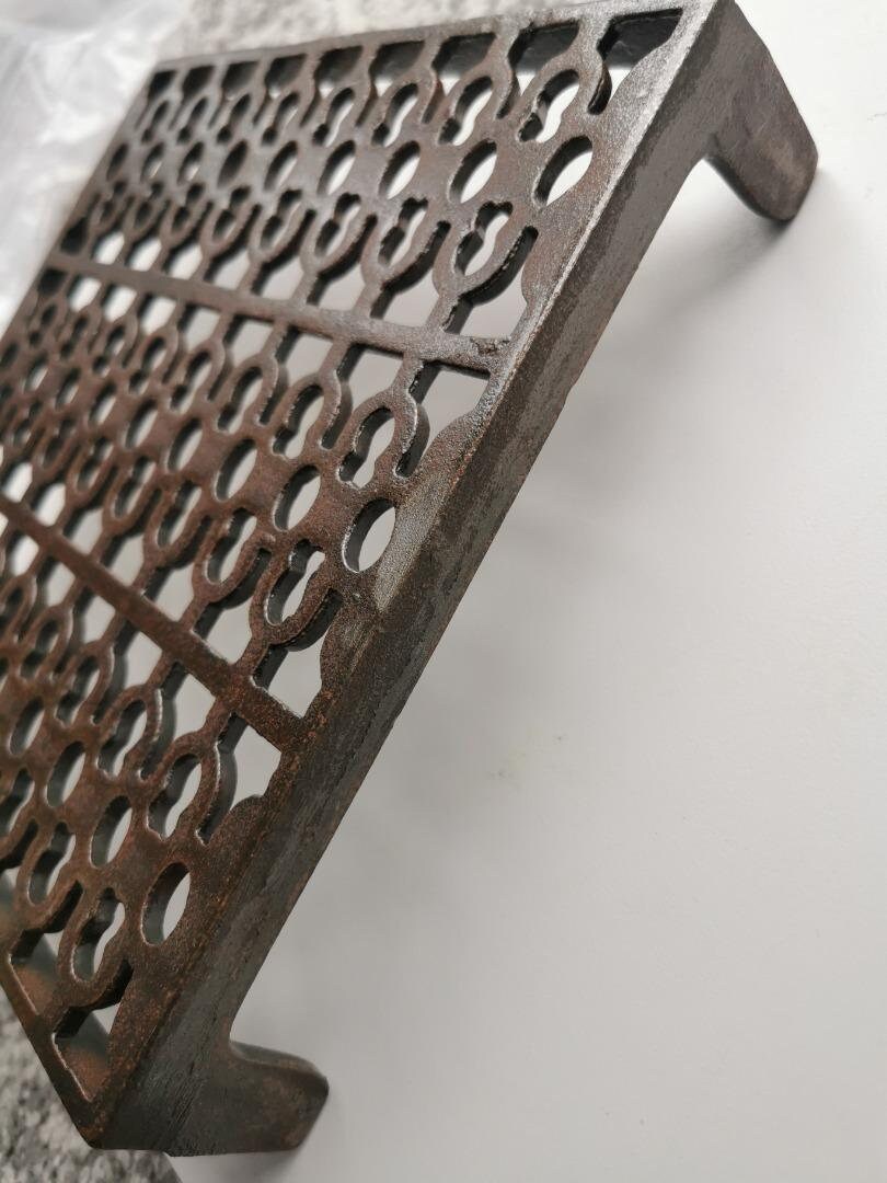 Natural Rusted Look Cast Iron Air Brick/vent 9x9inch Home Decoration ...