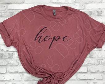Hope Inspirational Shirts Hope Christian Shirt Christian - Etsy