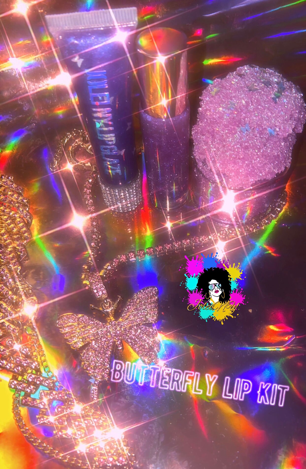 Butterfly Blue Raspberry Lip Kit - Etsy