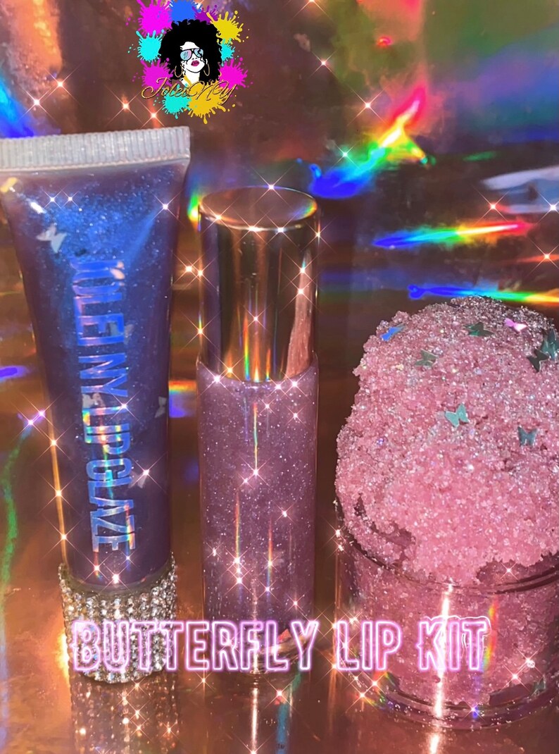Butterfly Blue Raspberry Lip Kit - Etsy