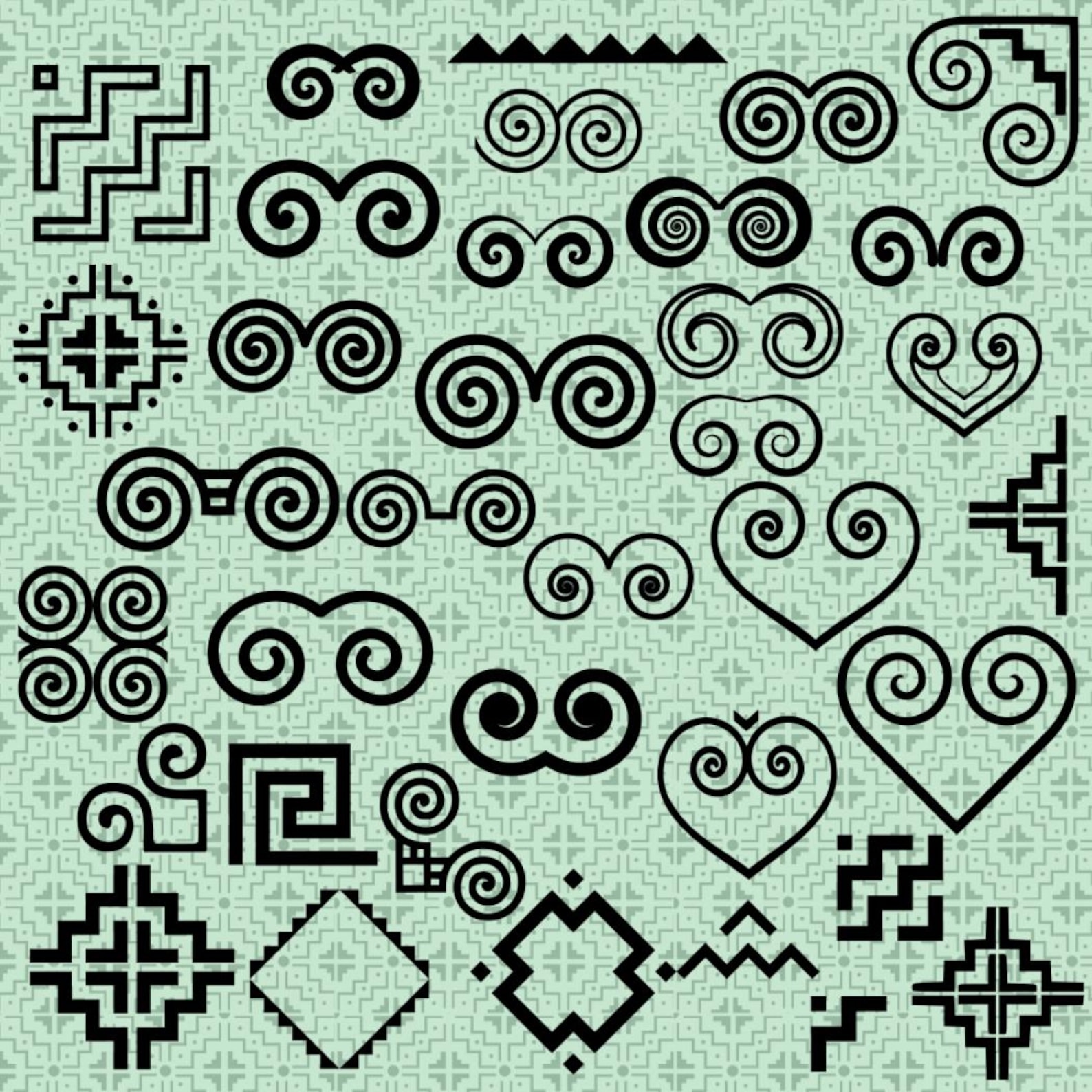 Hmong Symbols, Hmong Patterns, Hmong Products, Hmong Motifs, PNG & SVG ...