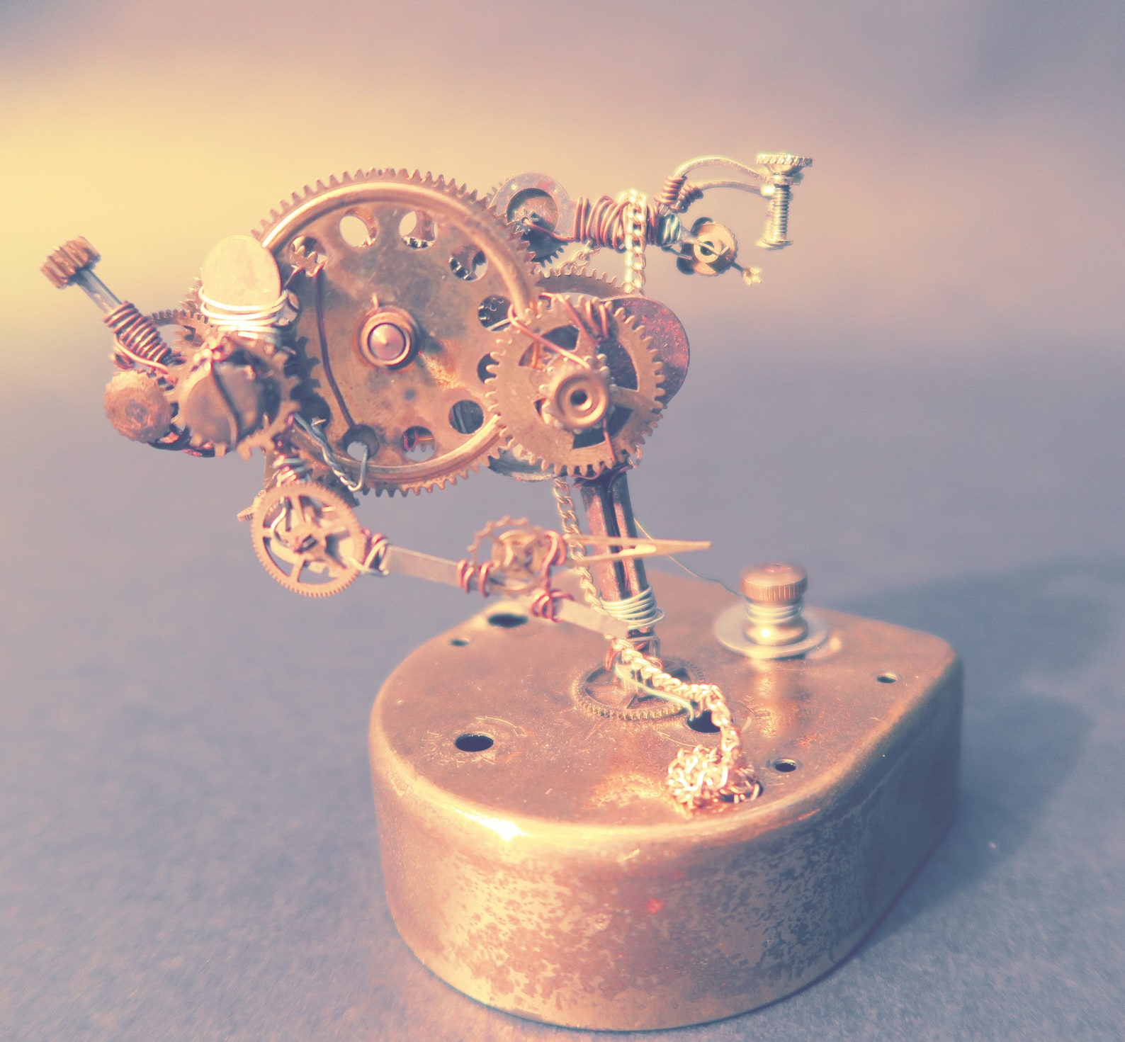 Steampunk Clockwork Figure One - Etsy Australia