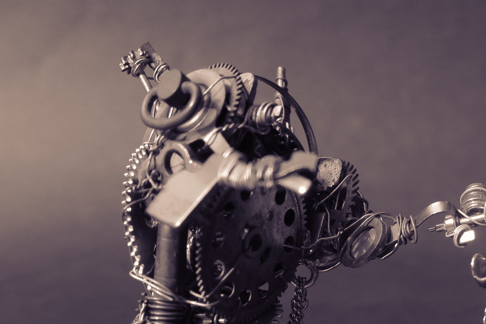 Steampunk Clockwork Figure Four - Etsy