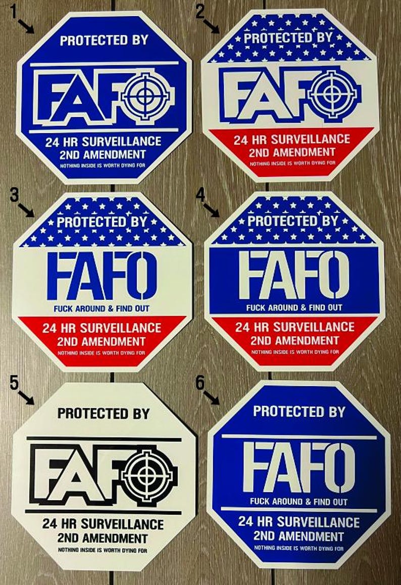 Durable Weatherproof Aluminum Home Security Warning Sign Modern ...