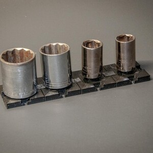 Customizable Magnetic Modular Socket Organizer for Garage & Workshop ...