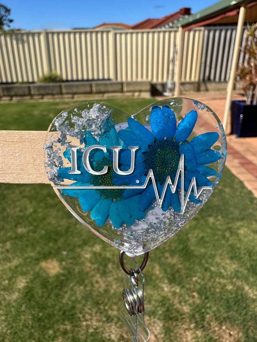 ICU Nurse Badge Reel - Etsy