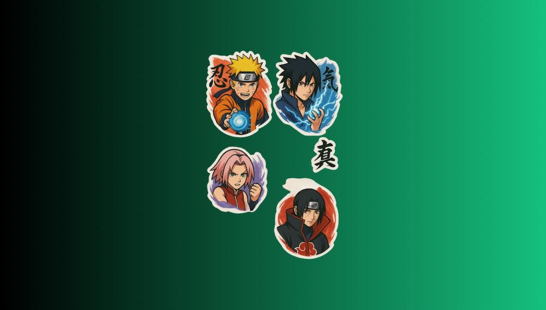 Anime Sticker Sheets - Etsy