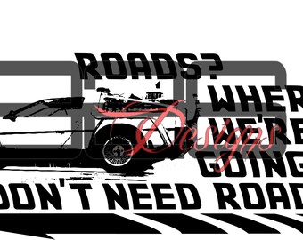 Back to the Future INSTANT Download Svg,png,jpg - Etsy