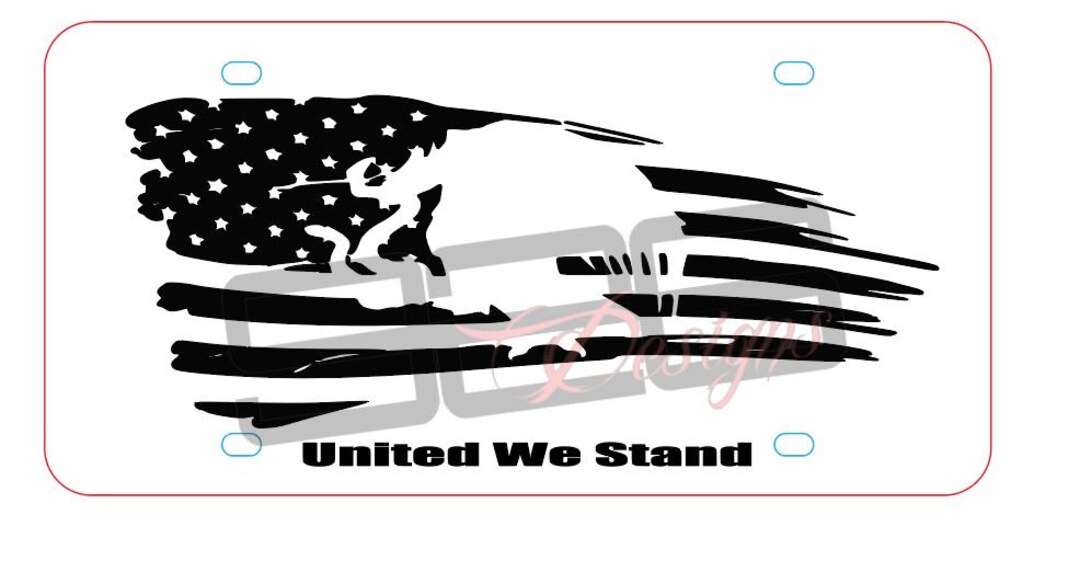 Mexican American License Plate Svg - Etsy