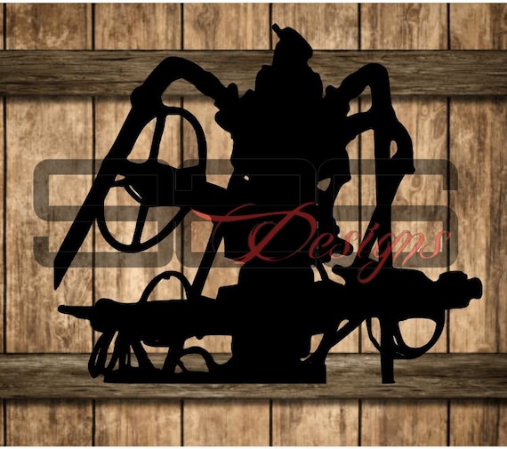 Frac Wellhead Svg File/ Oilfield / Wellhead/ Frac / Glowforge - Etsy