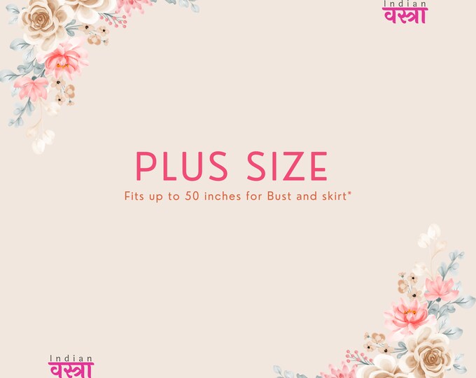 Plus Size Fits up to 50 Inches for Bust and Skirt - Etsy