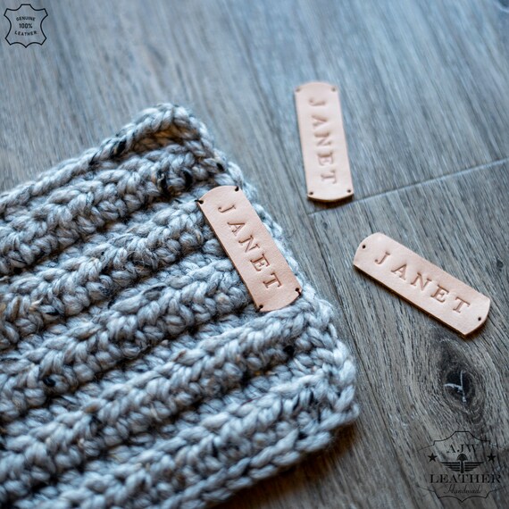 Crochet Name Tags
