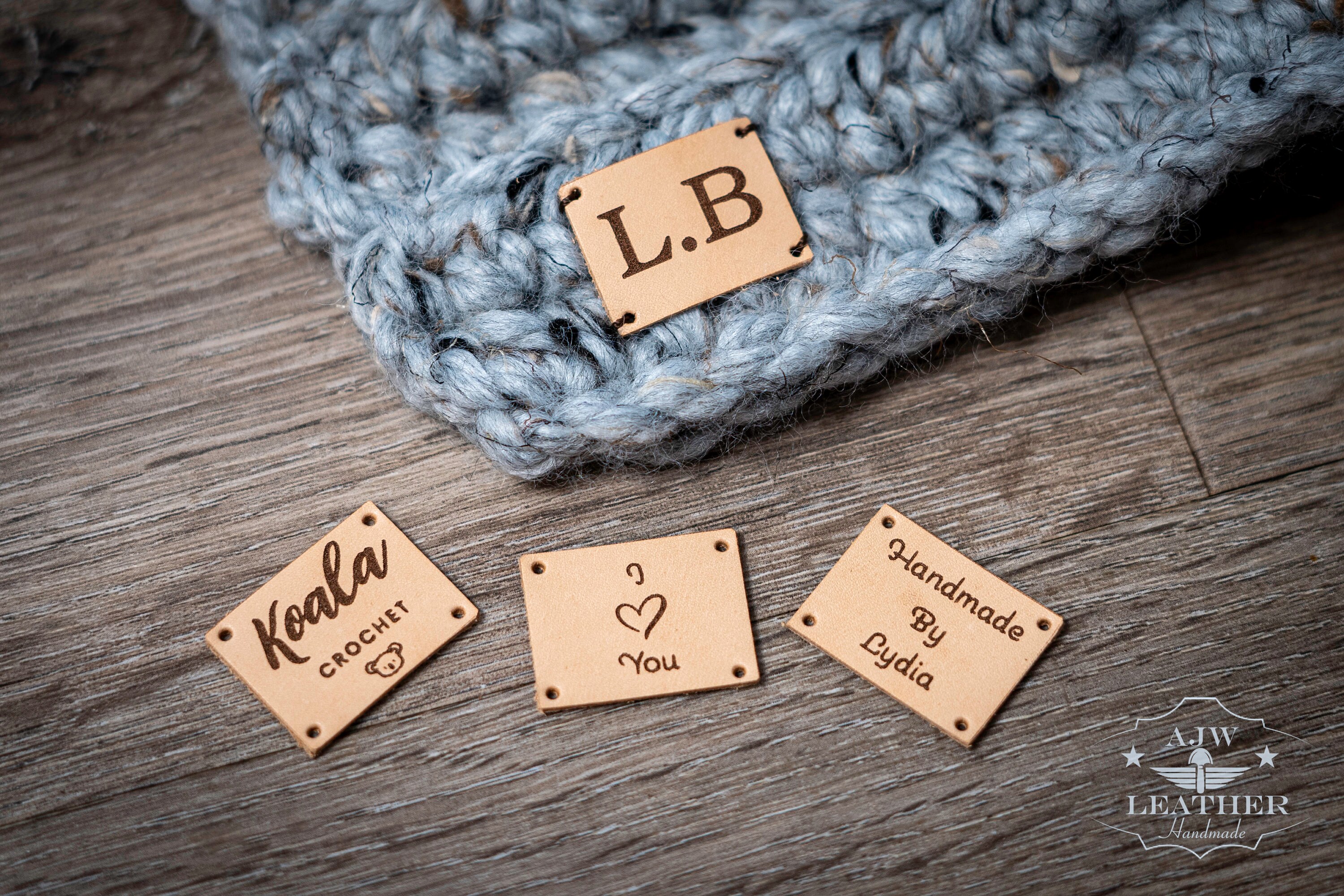 Crochet Name Tags