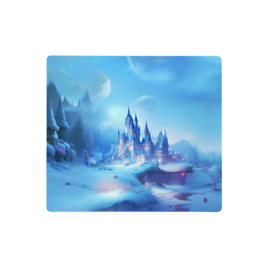 Snow Castle Gaming Mouse Pad - Etsy