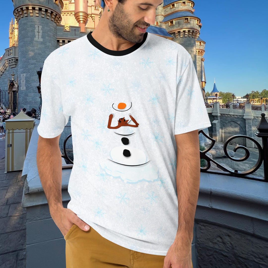 Magical Frosty White Icy Snowman Cosplay Costume Unisex T-shirt - Etsy