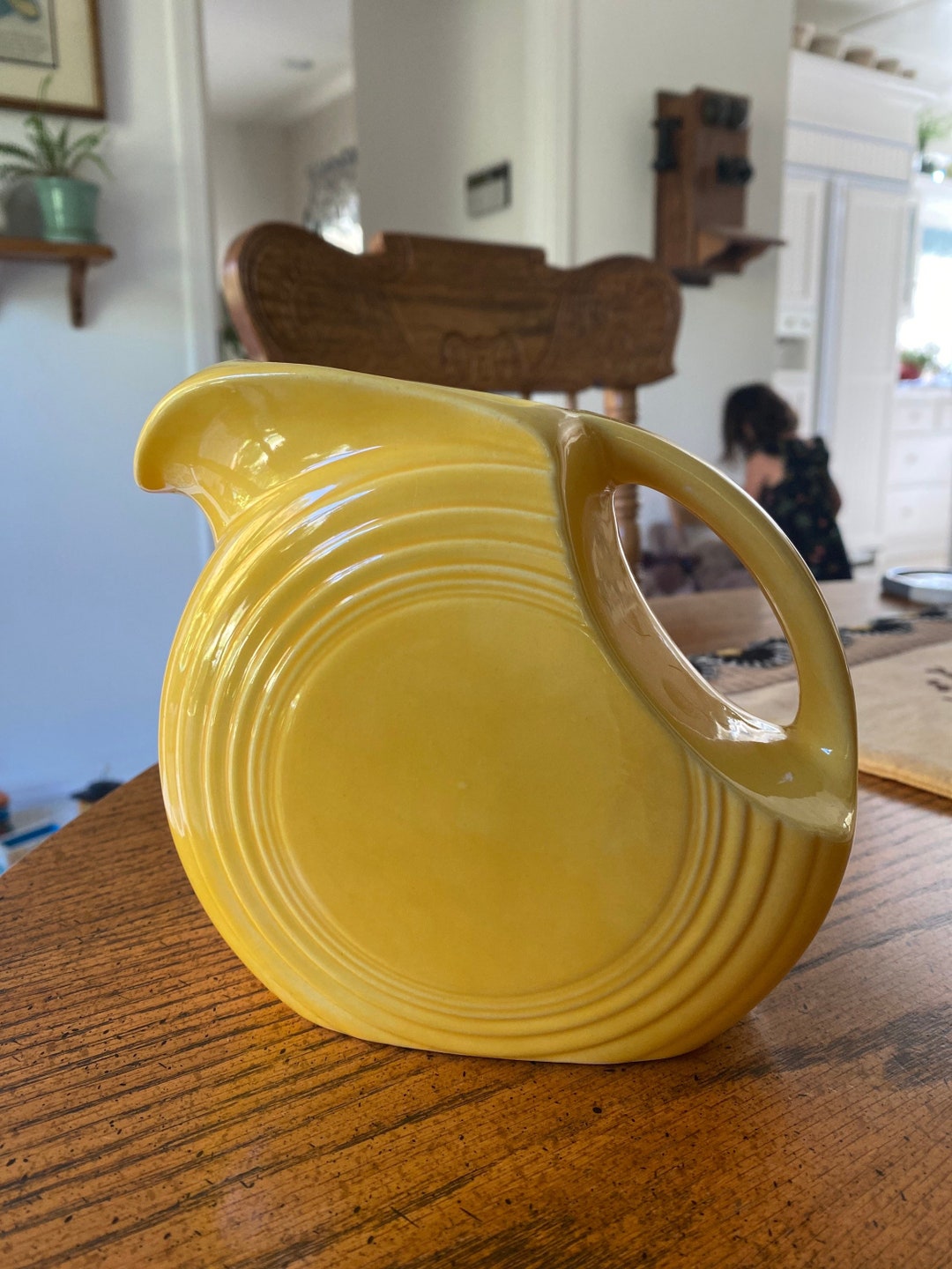 Fiestaware Small Disc Juice or Milk Pitcher - Etsy