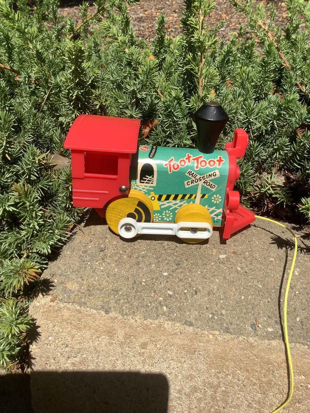 Fisher-price Toys #641 Toot Toot Engine - Etsy