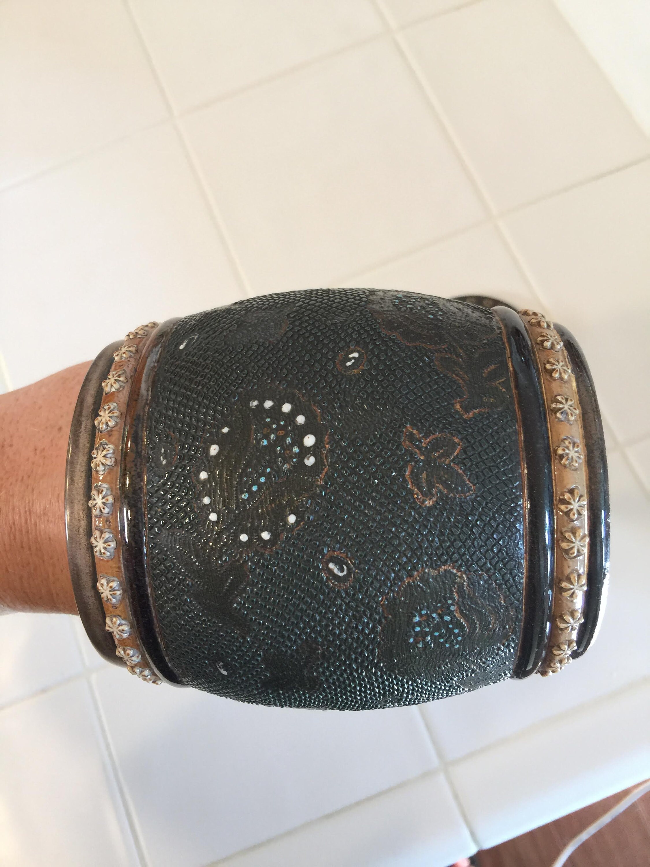 1800's Vintage Doulton-lambert Pre Royal Dolulton Tobacco Jar - Etsy