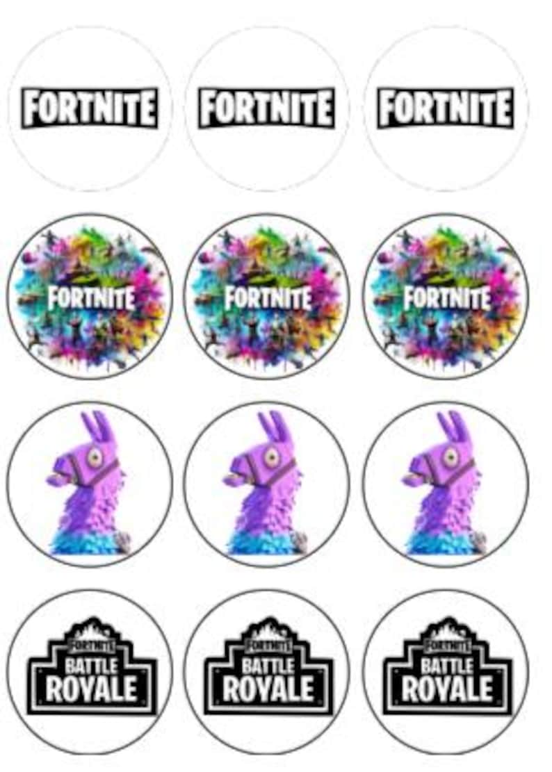 Gamer Edible Images PRECUT - Etsy
