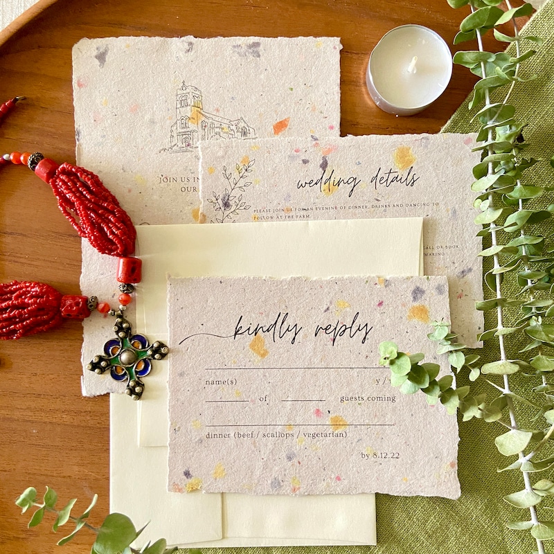 Recycled Wedding - Etsy