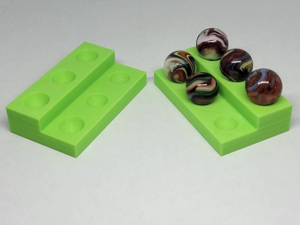Pack of 2 Marble Displays 2 Tier Holds 6 Marbles Each - Etsy