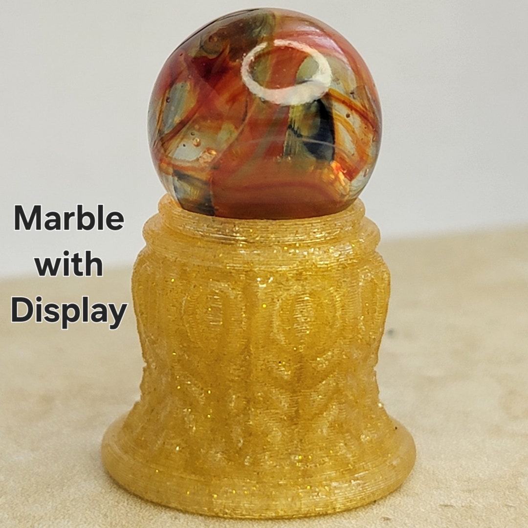 Glass Marble .7" With Display - Game Marble Lot 4807 Jabo - Etsy
