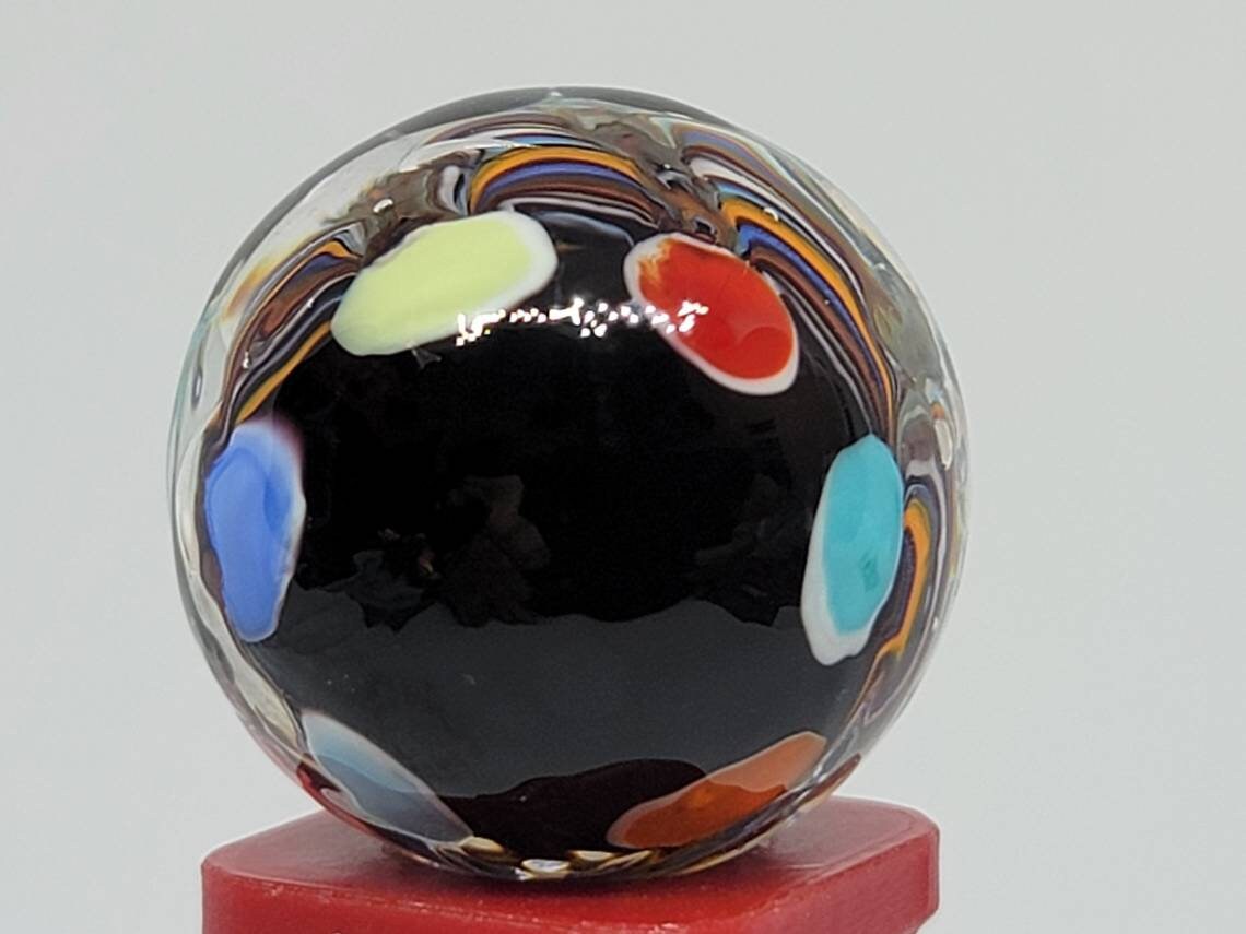 Galactic Carnival Collectible Glass Marble .85" Game Marble Lot #3376 ...