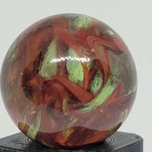 Red Swirl Marble 19mm Collectible Marble Lot # 3647 See Photos - Etsy