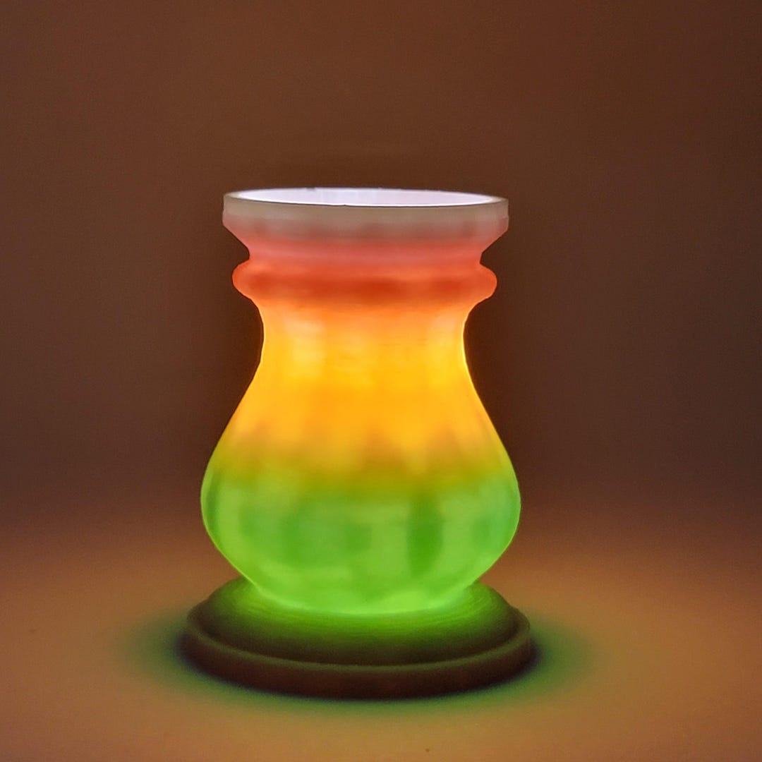LED Marble Display for 1.5" - 2" Marbles or Spheres Lot # 6416 Glow in ...