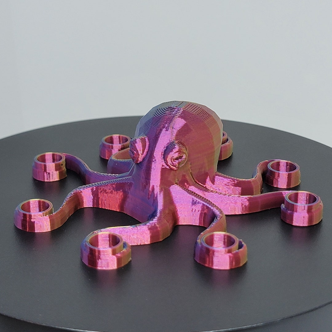 Limited Edition Octopus Marble Display for 5/8 Marbles - Etsy