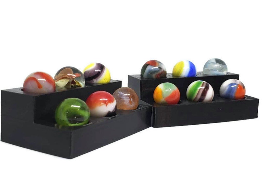 Pack of 2 Marble Displays 2 Tier Holds 6 Marbles Each - Etsy