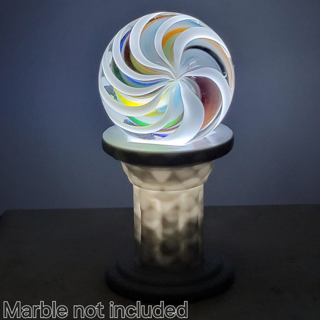 LED Marble Display for 1.5" to 2" Marbles or Spheres Lot # 5193 - Etsy
