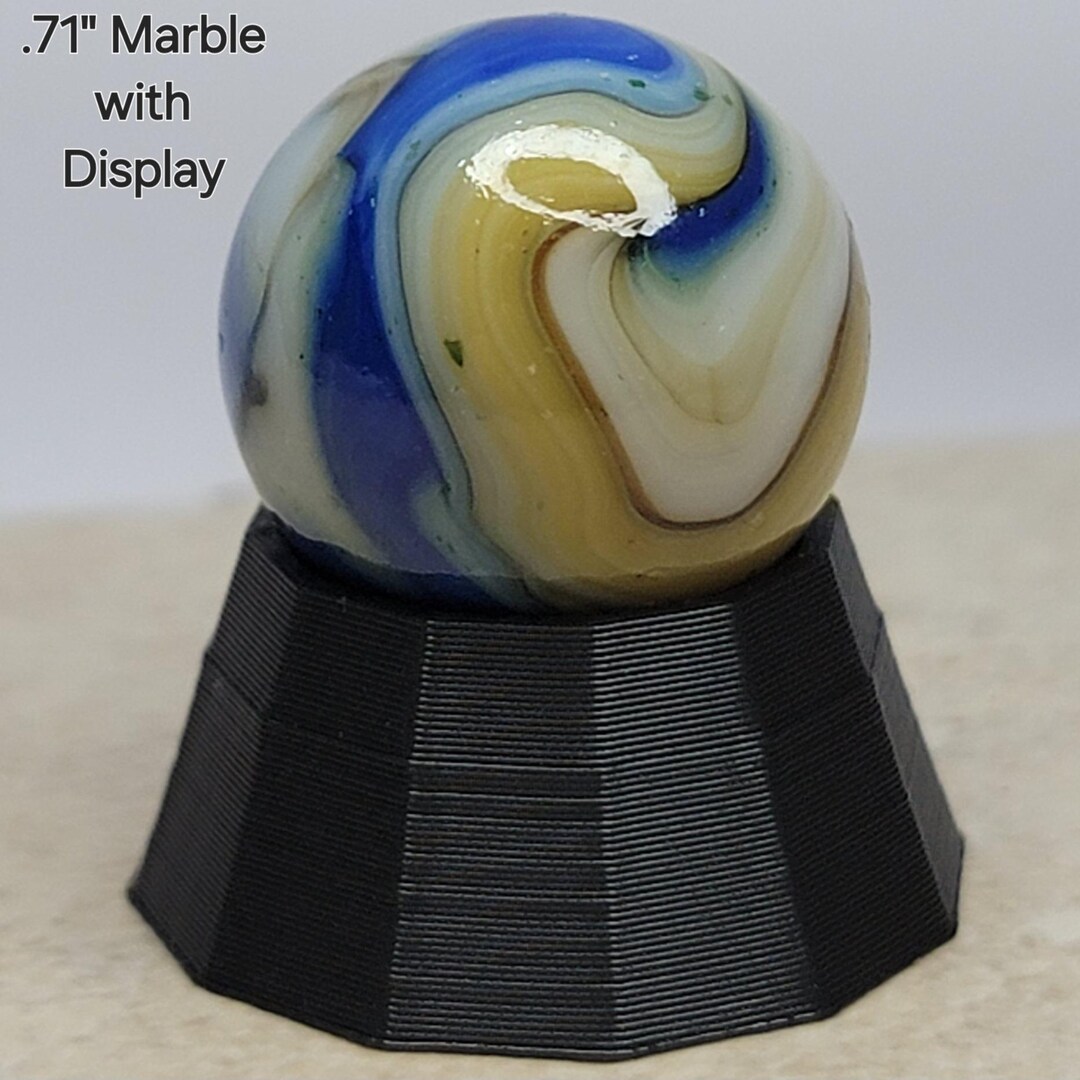 Glass Marble With Display - Game Marble Lot 5474 West Coaster Run - Etsy