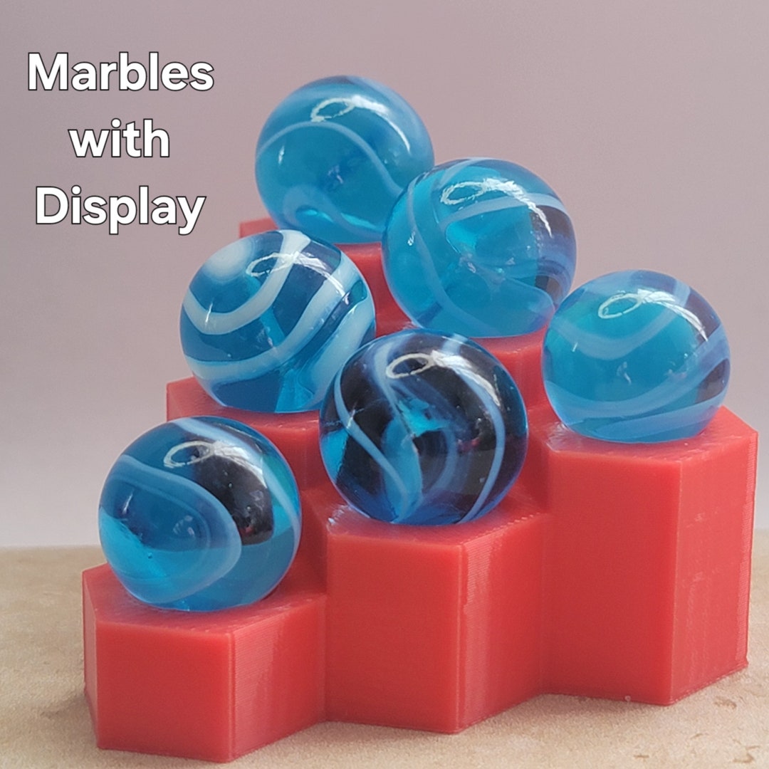 Glass Marble 5/8" Collectible Glass Game Marble Lot# 4547 - Etsy