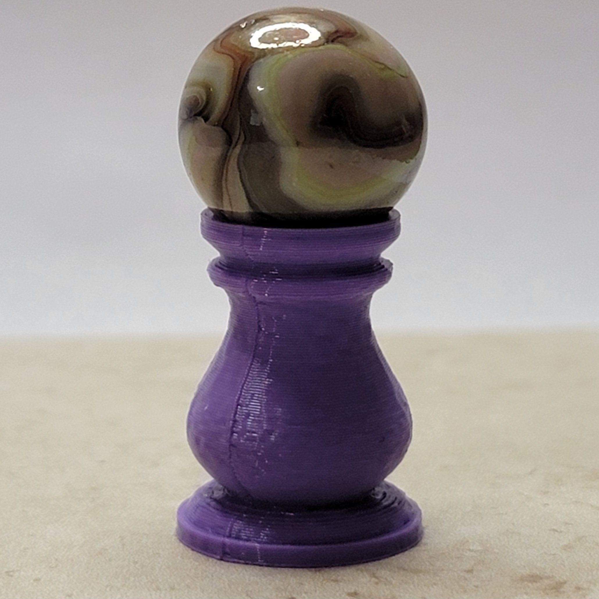 Glass Marble 3/4" With Display - Game Marble Lot 4677 Jabo New Decade ...