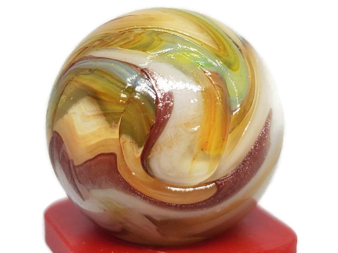 Swamp Monster Marble .71" Glass Game Marble - Lot #2115 - Etsy