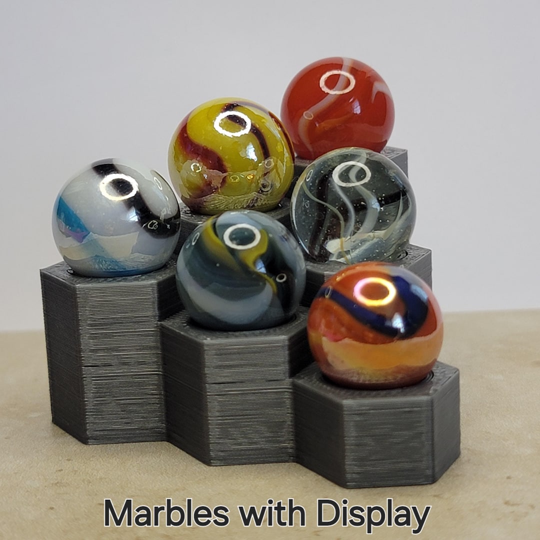 Glass Marbles With Display - Game Marble Lot 5188 - Etsy