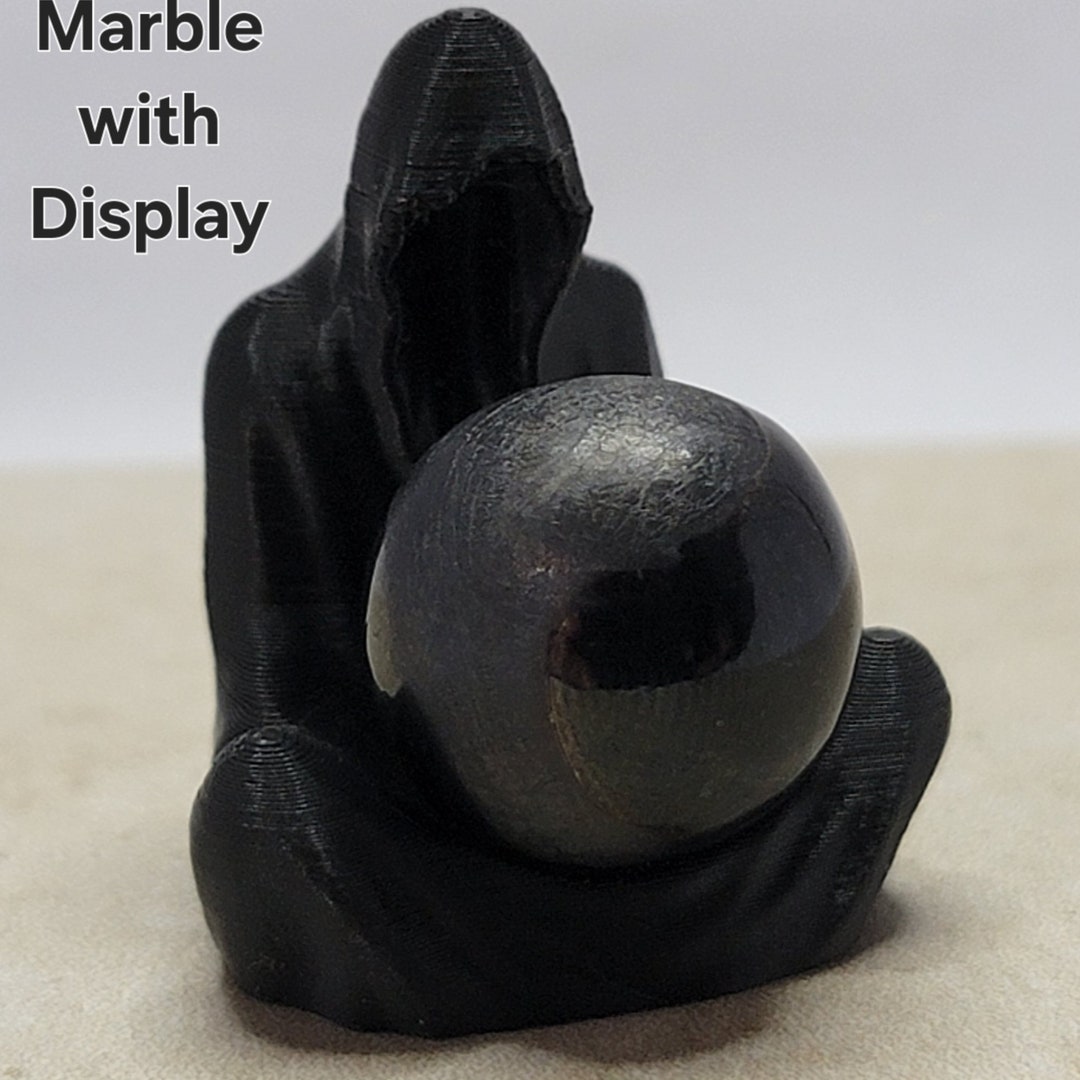 Glass Marble .62" With Display - Game Marble Lot 4739 Jabo Out of Round ...