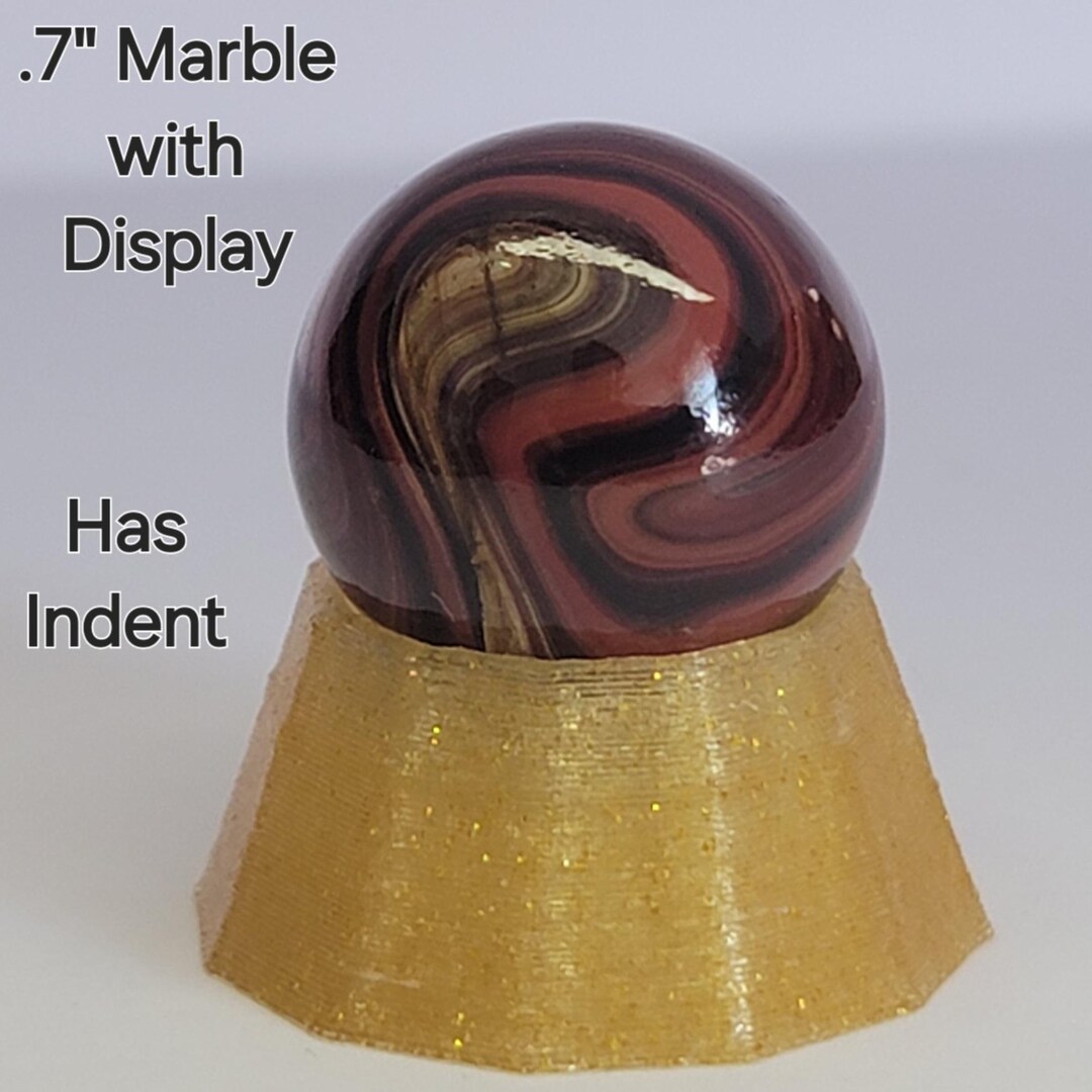 Glass Marble With Display - Game Marble Lot 5660 See Photos and ...