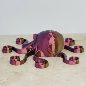 Limited Edition Octopus Marble Display for 5/8 Marbles - Etsy