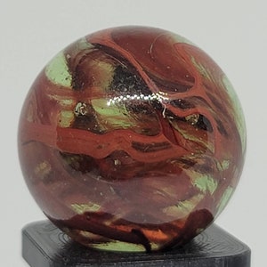 Red Swirl Marble 19mm Collectible Marble Lot # 3647 See Photos - Etsy