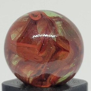 Red Swirl Marble 19mm Collectible Marble Lot # 3647 See Photos - Etsy