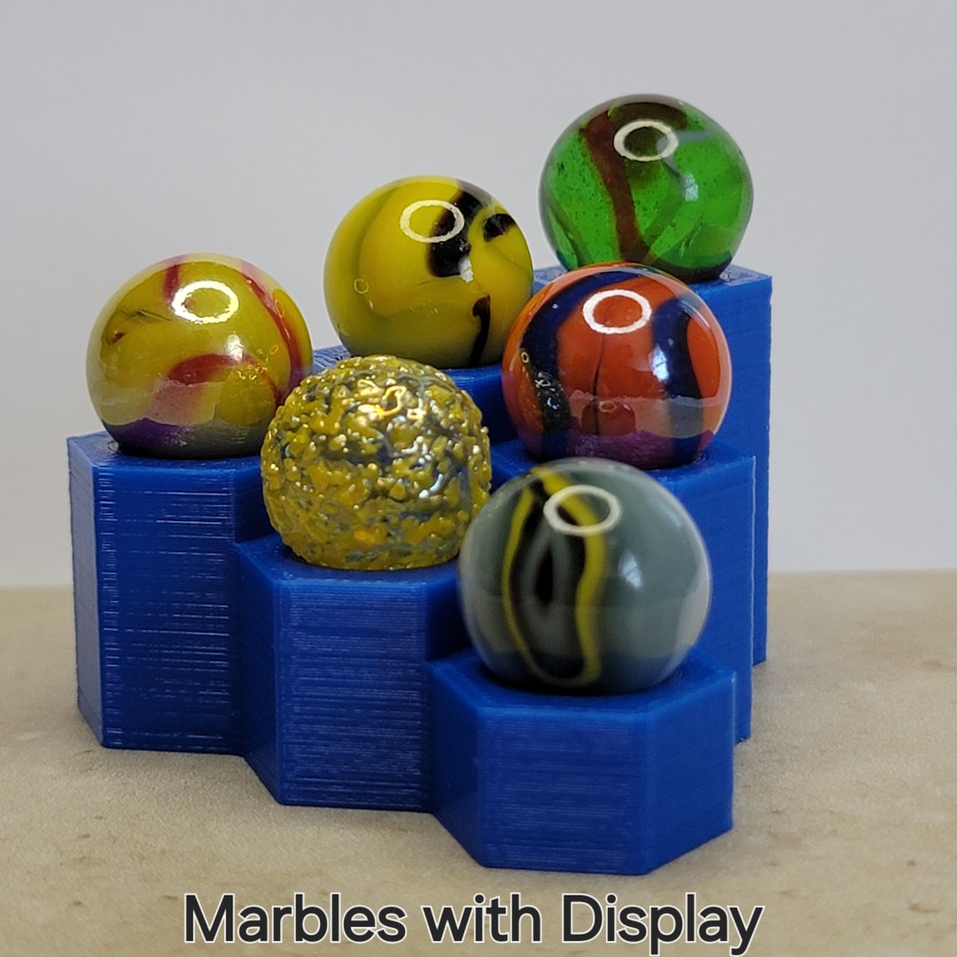 Glass Marbles With Display - Game Marble Lot 5191 - Etsy