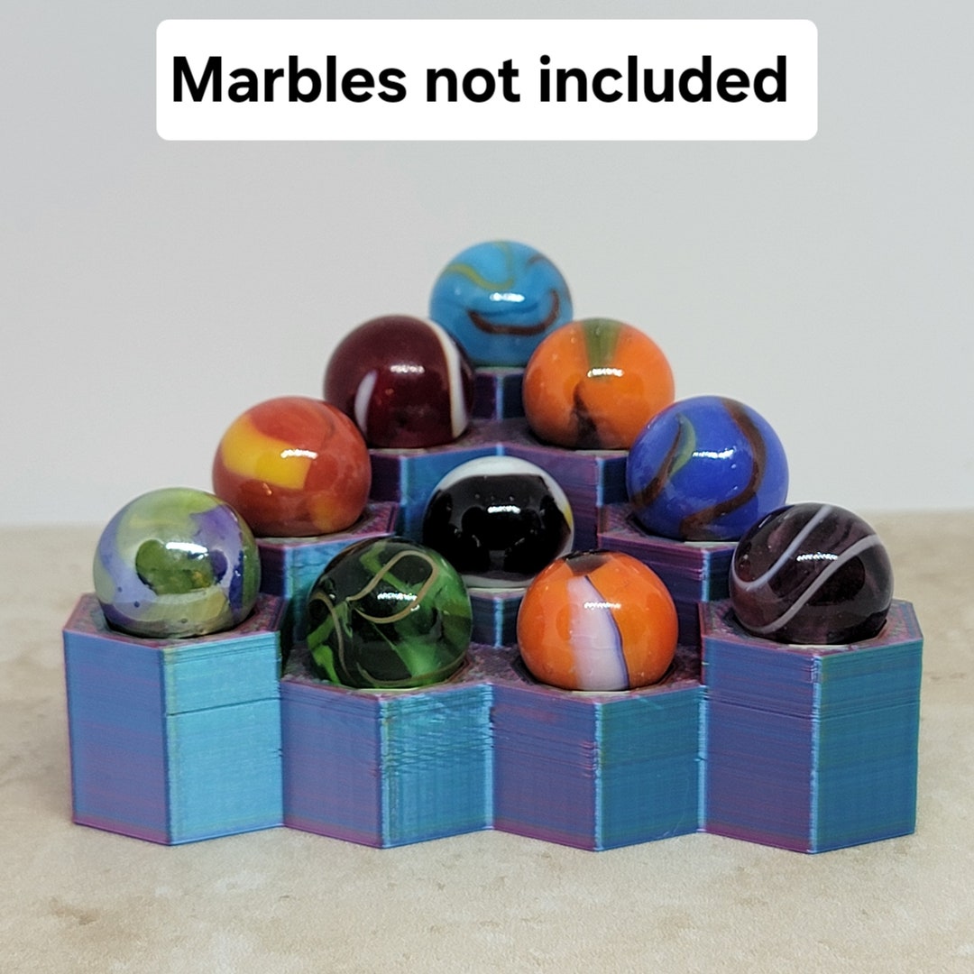 Marble Display for 5/8" Marbles Sphere Holder * Display Only - Lot ...