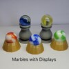 Red Swirl Marble 19mm Collectible Marble Lot # 3647 See Photos - Etsy